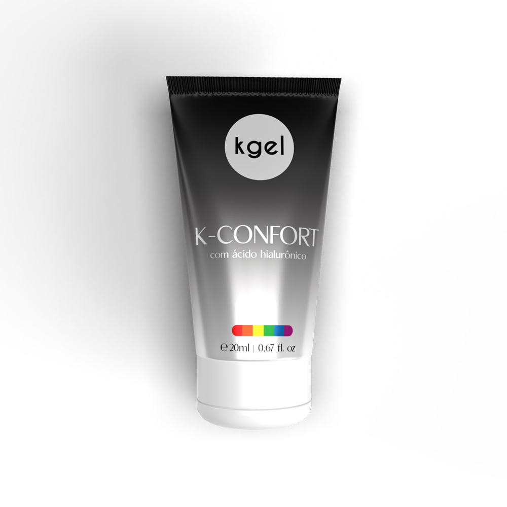 K – CONFORT BISNAGA 20ml – K Import & Export LTDA – Atacado sexshop.